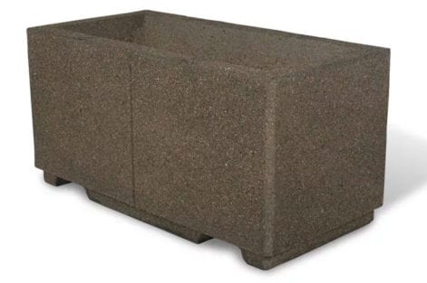 Security Planter Barricade 48L x 24W x 24H | 48 Barriers