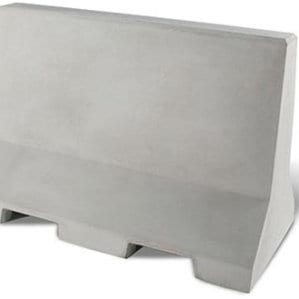 4 ft. Decorative Security Concrete Traffic Barrier | 48 Barriers
