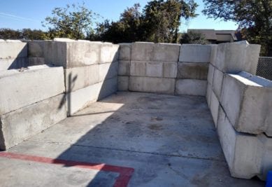 Concrete Bin Block | | 48 Barriers | Stackable Concrete Blocks