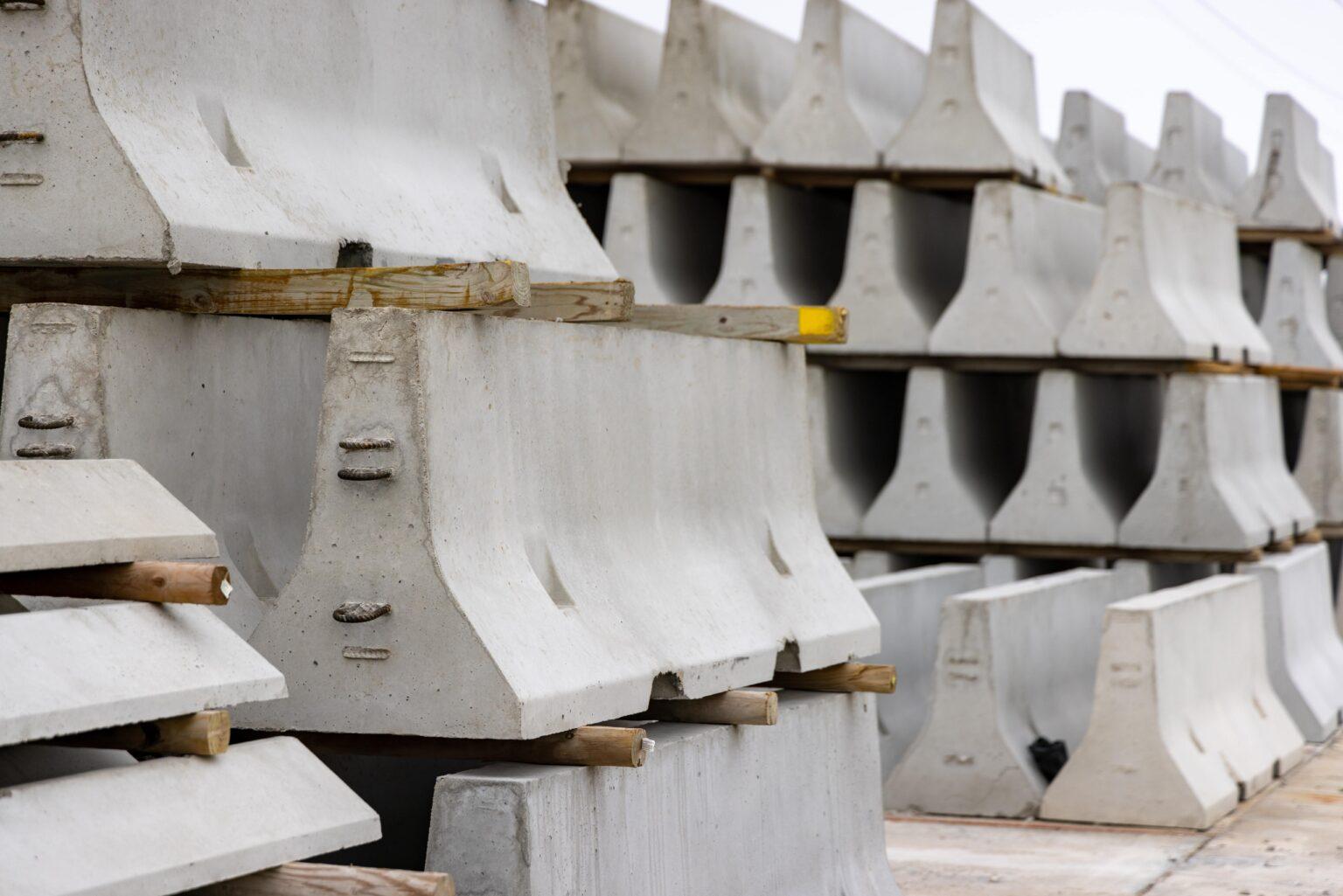 Concrete Highway Barriers for Sale - New & Used | 48 Barriers