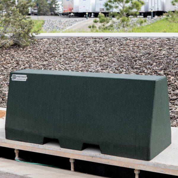 6' Pretred Recycled Rubber Barrier™ | 48 Barriers