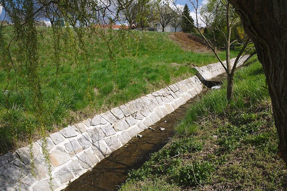 Using Bin Blocks and Concrete Walls for Erosion Control | 48 Barriers