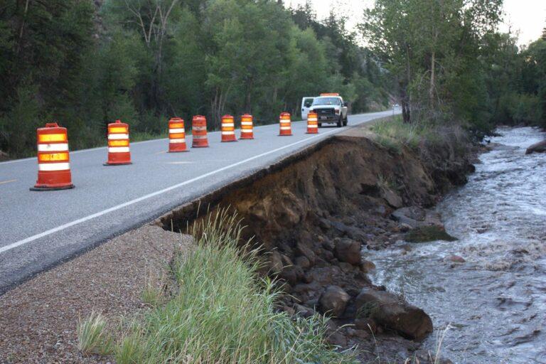 Using Bin Blocks and Concrete Walls for Erosion Control | 48 Barriers